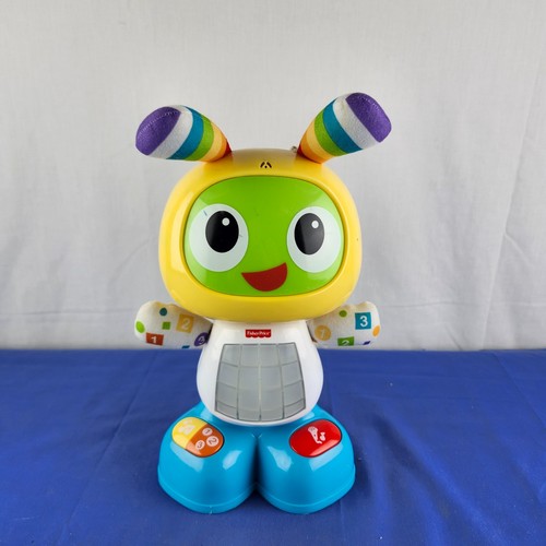 Fisher Price Bright Beats BeatBo Dance and Move Interactive Robot ...