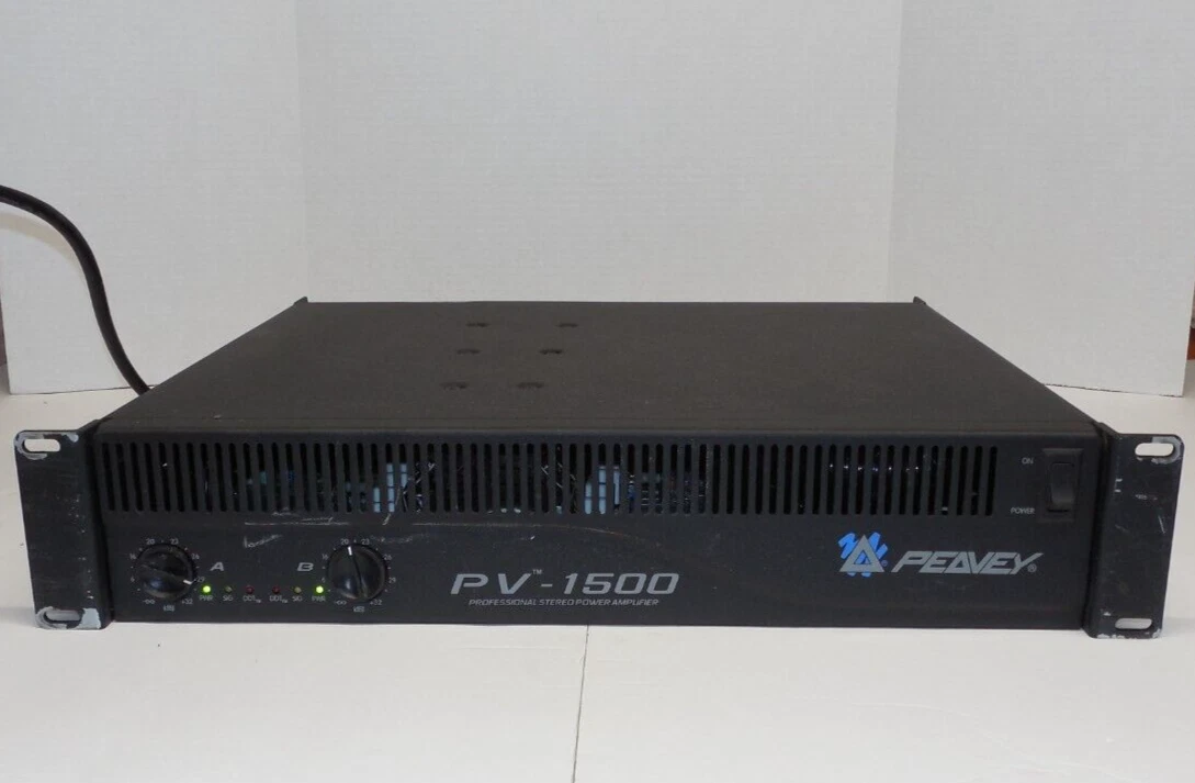 Peavey PV-1500 Stereo Power Amplifier 900W Bridged, 42% OFF