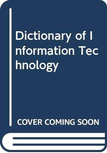 Dictionary of Information Technology Buch Palgrave Macmillan | eBay.de