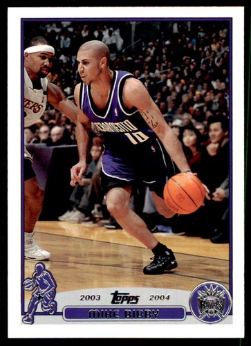 2003-04 Topps Mike Bibby Sacramento Kings #10 | eBay