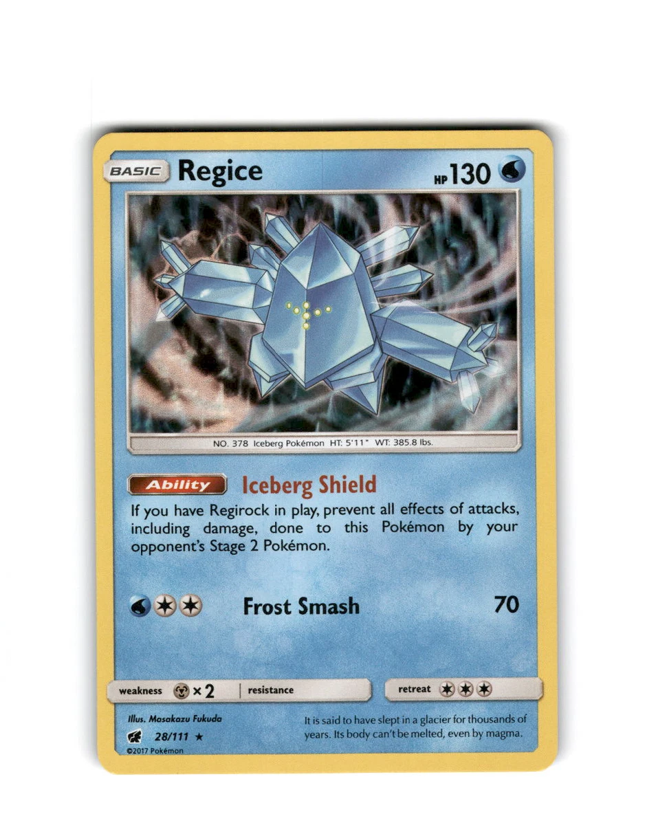 Regice Card