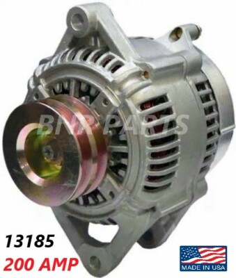 200 AMP 13185 Alternator Dodge Dakota B150 B250 B350 Ram NEW High ...