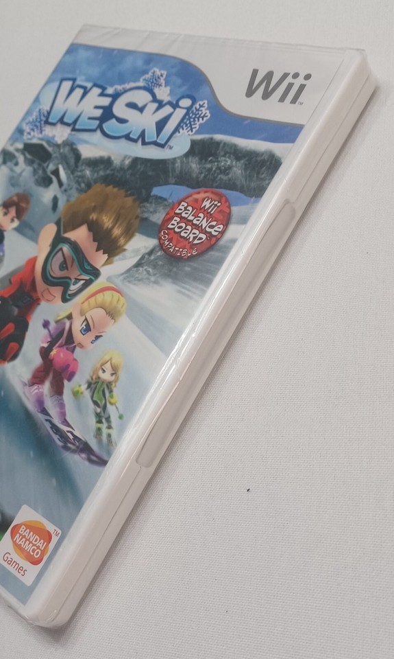 Nintendo Wii 2008 We Ski & Snowboard BRAND NEW Factory Sealed CIB BNIB ...