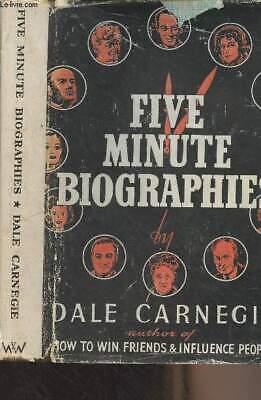 Five Minute Biography - Carnegie Dale - 1913 | eBay