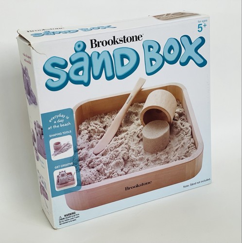 Brookstone No Mess Sand Box And Sand Molds NO KNIFE | eBay