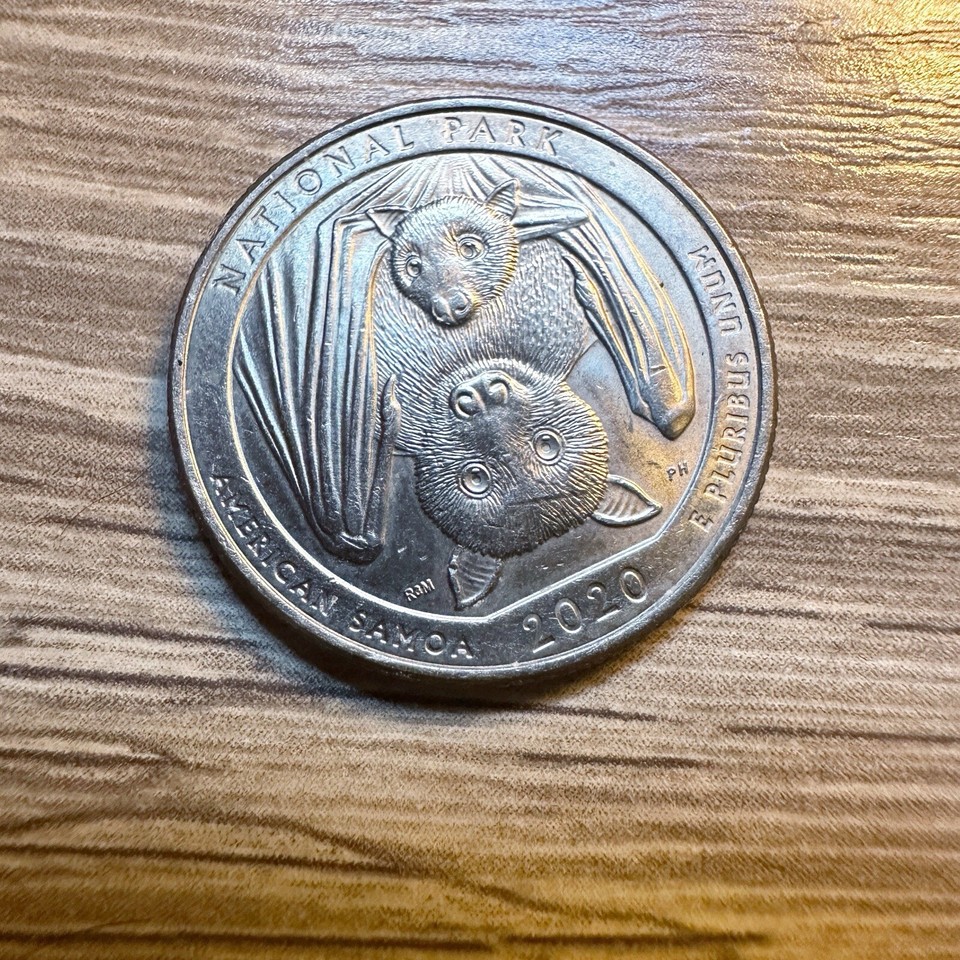 rare us coins bat somoa 2020 national park collectors | eBay