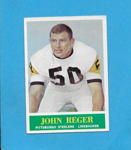1964 PHILADELPHIA #150 JOHN REGER STEELERS NR-MINT | eBay