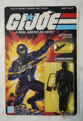 GI Joe 1982 Vintage Snake Eyes 100% Complete, Recarded, MOC | eBay
