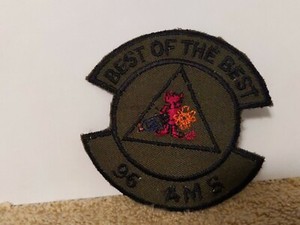 USAF 96th Avionics Maintenance Squadron BOMB BASE Patch 3 x 3 inches | eBay