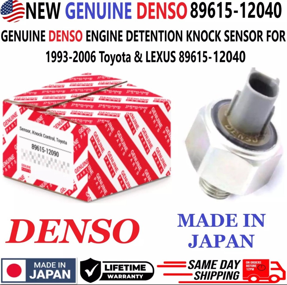 OEM GENUINE DENSO Engine Knock Sensor For 1992-2004 Toyota & Lexus ...