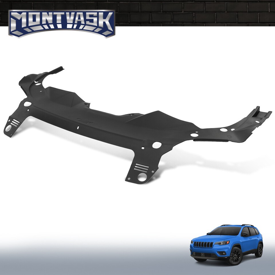 Fit For 2019-2022 Jeep Cherokee Radiator Core Upper Sight Shield Cover ...