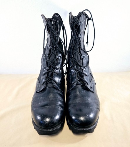 Altama Combat Boots Leather Military Tactical Work Boots Black Mens 6.5 ...