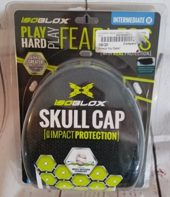 Isoblox Skull Cap Impact Protection Intermediate Medium 18-20" head ...