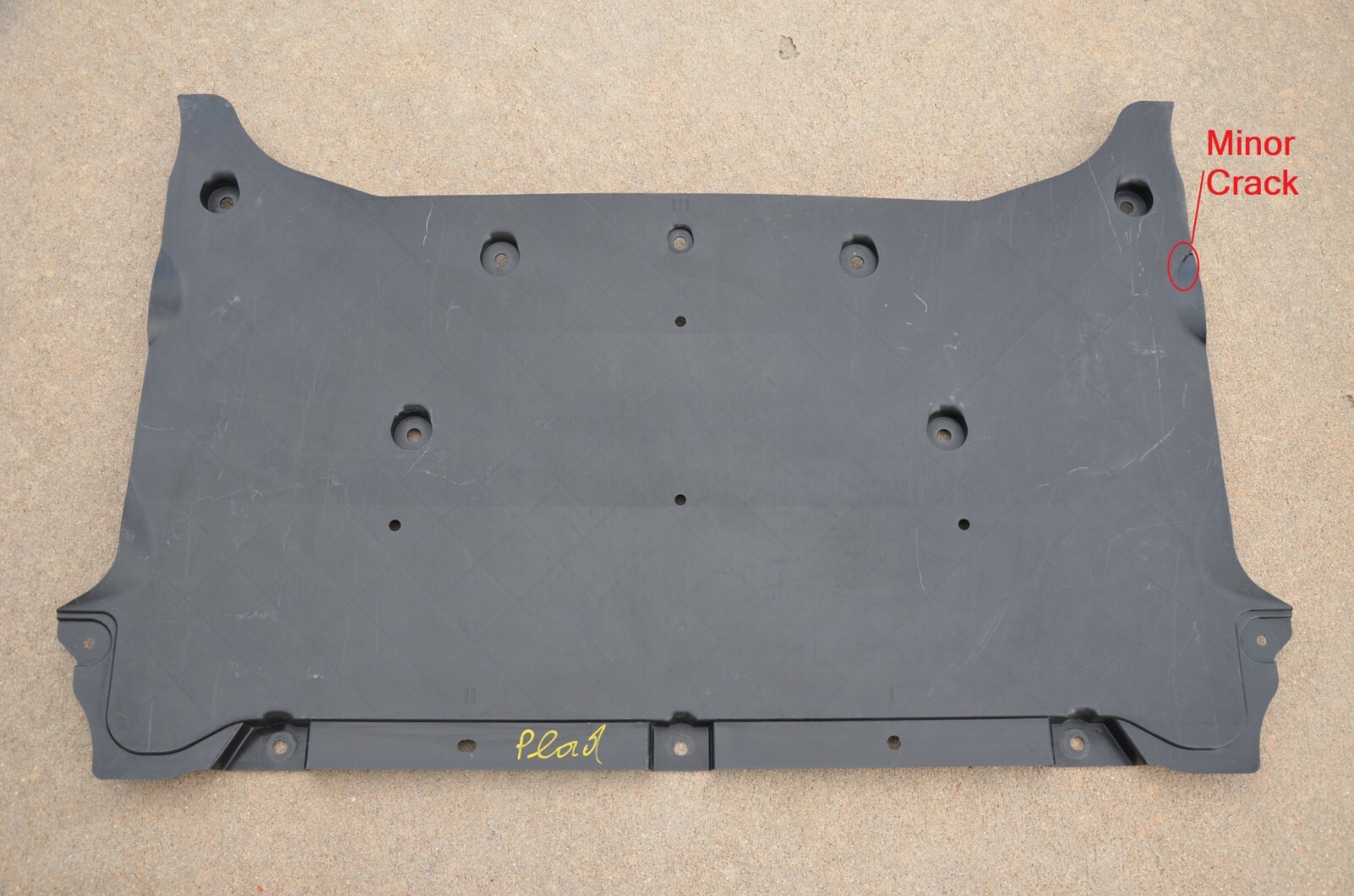 2021-2023 Tesla Model S Front Underbody Splash Aero Shield Guard Cover ...