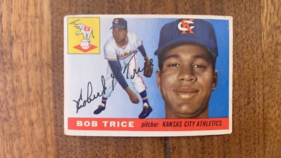 1955 Topps Set-Break #132 Bob Trice Kansas City Athletics | eBay