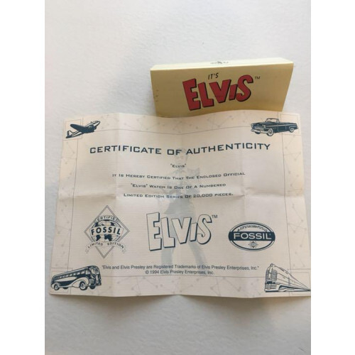 [Rare] Elvis Presley Collector's Set Watch Badge Tin Case | eBay