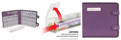 Craft Mates Lockables 56 Double Extra Large (2 XL) Compartment ...