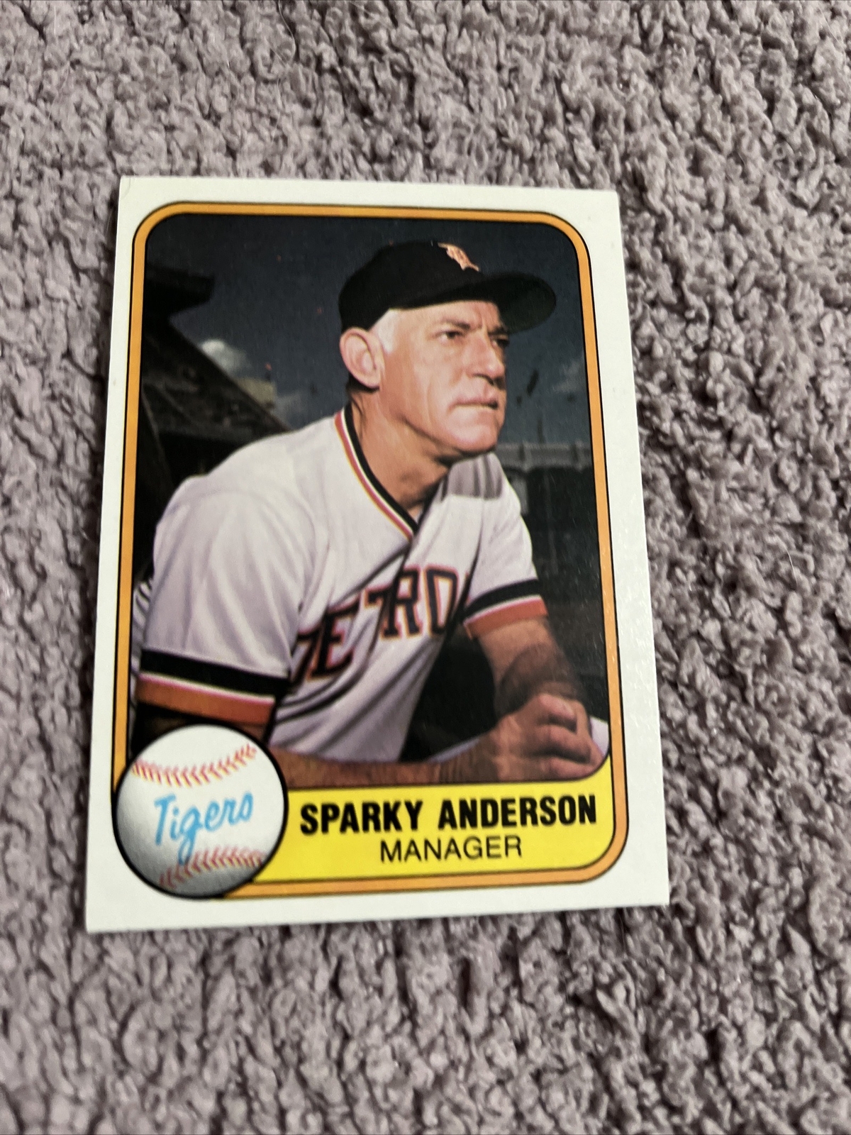 1981 Fleer Baseball Card #460 Sparky Anderson Manager HOF | eBay
