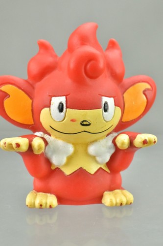 Pokemon Simisear 2011 Finger Puppet Mini Figure Rubber Bandai Nintendo ...