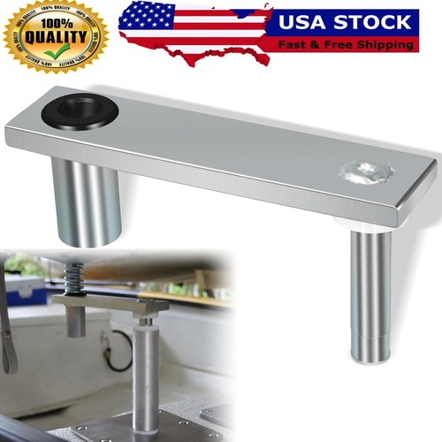 360° Swivel & 6" Offset Marine Seat Mount 7062-3 Zinc-Plated Steel Seat ...