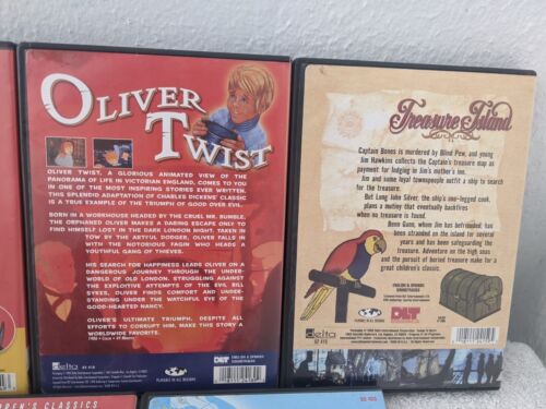 Lot of 10 Various Animated Children's Classics by Delta DVD Set | eBay