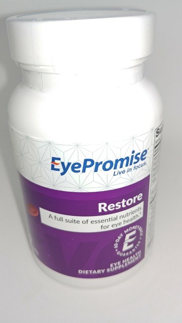 EyePromise Restore Supplement Complete Macular Health Formula - 60 ...