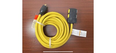 InterTek Generator 25' Extension Cord 125V 15/20A 4000058 Champion ...