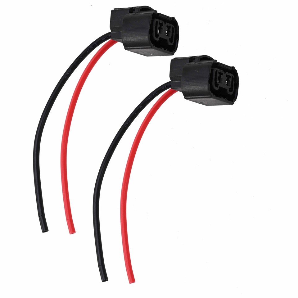 Wire Pigtail Female PS24W 5202 H16 Two Harness Fog Light Bulb Connector ...