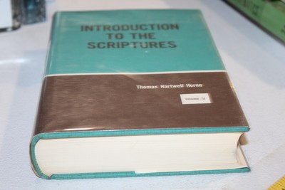 Introduction to the Scriptures vol 4 Thomas Hartwell Horne | eBay