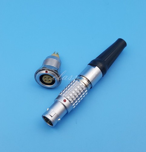 1Set 4Pin Push Pull Aviation Cable Plug Connector Compatible FGG EGG 1B ...