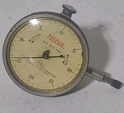 Indicators - Federal Dial Indicator Gauge