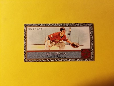 BRETT WALLACE (SP) BLACK BORDER MINI CARD #318 * 2011 TOPPS ALLEN ...