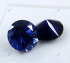 7 Ct Extremely Natural SAPPHIRE Blue ROUND Cut Gemstone CERTIFIED Loose ...