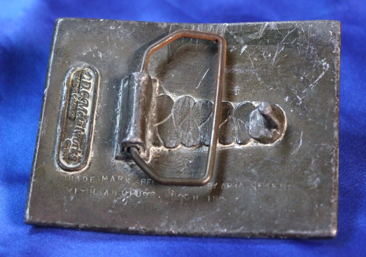 VINTAGE BELT BUCKLE Budweiser Lager Beer Logo, C.D. … - Gem