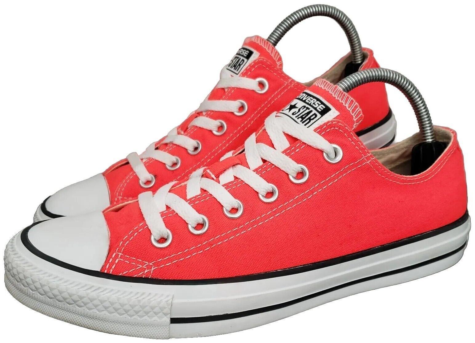 Size 9.5 - Converse Chuck Taylor All Star Ox Fiery Coral for sale ...