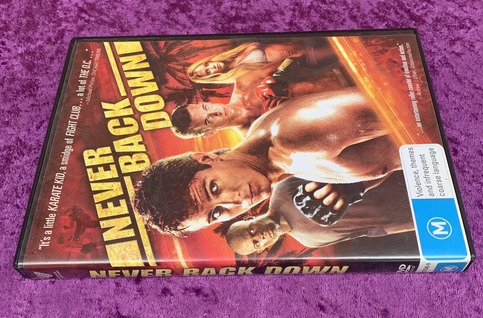 NEVER BACK DOWN DVD, 2008 - Action | eBay Australia