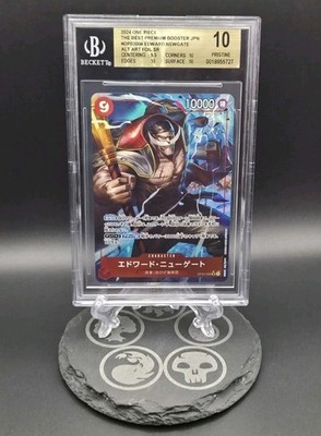 Edward.Newgate (OP02-004) (Alt-Art) OP02-004 Japanese PRB01 BGS10! | eBay