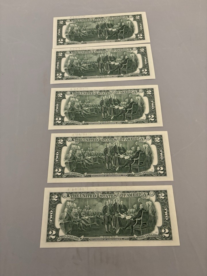 Federal Reserve Banknote With Consecutive Serial Numbers | eBay