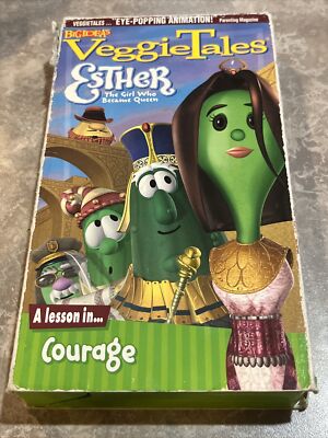 VeggieTales - Esther: The Girl Who Became Queen (VHS, 2001) A lesson in ...