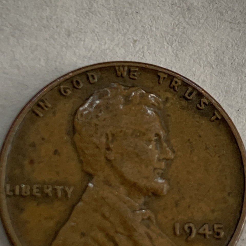 wheat penny 1945 no mint mark error”L”on The Rim # Rare | eBay