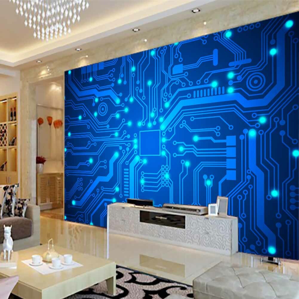 3d Circuit Board Wallpaper