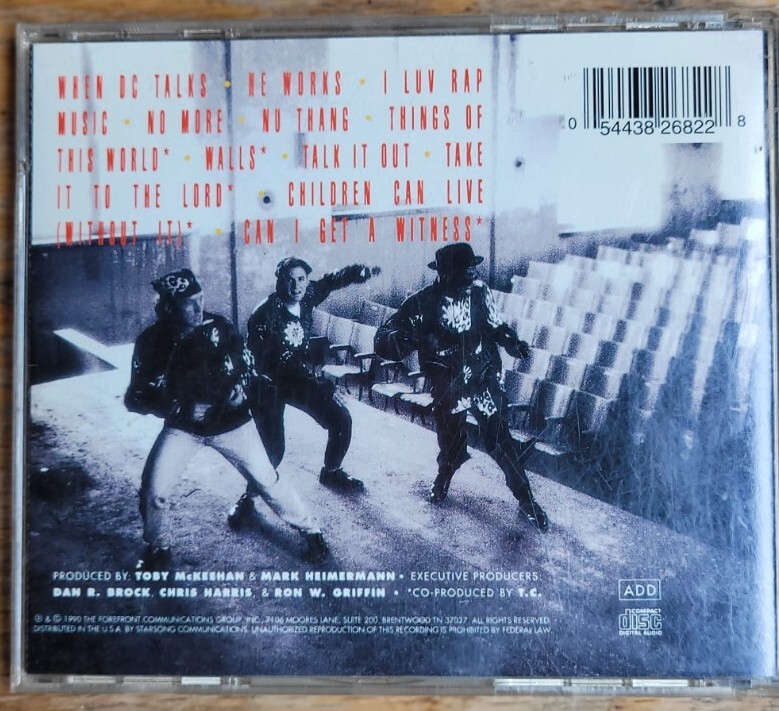 Nu Thang by dc Talk (CD 1990 Forefront) TobyMac~Michael Tait~Kevin Max ...