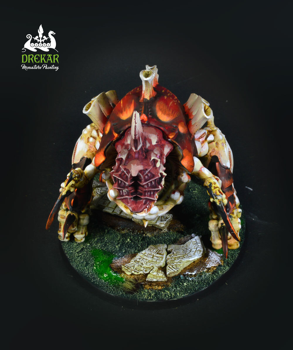 Exocrine Tyranids Kraken warhammer 40K ** COMMISSION ** painting | eBay