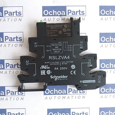 SCHNEIDER ELECTRIC RSL1PVPU SLIM RELAY WITH LED AND PROTECTION CIRCUIT ...