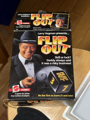 Flip Out, Larry Hagman Presents Flip Out Game 1985 Mattel | eBay
