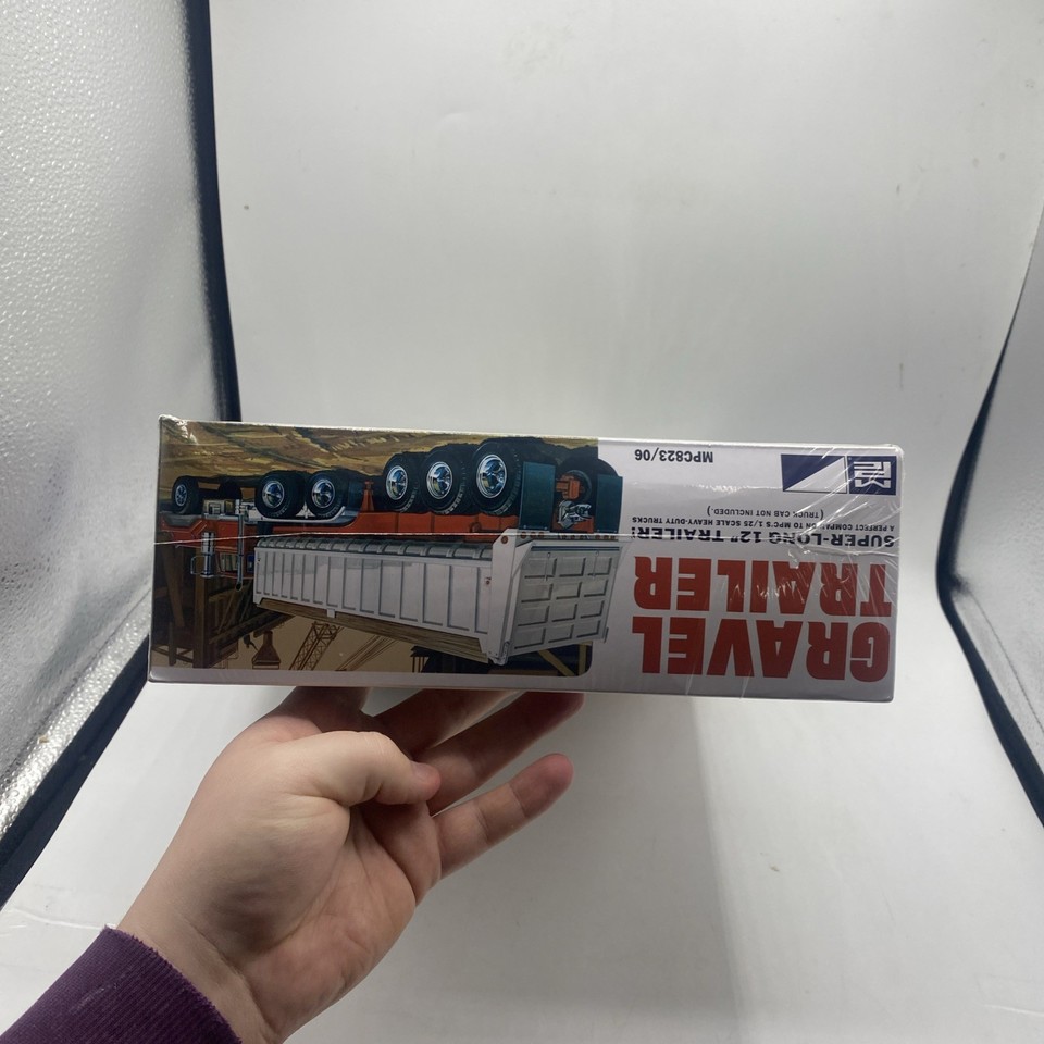 MPC 823 Gravel Trailer 1:25 Model Kit (MPC823/06) New Sealed ...