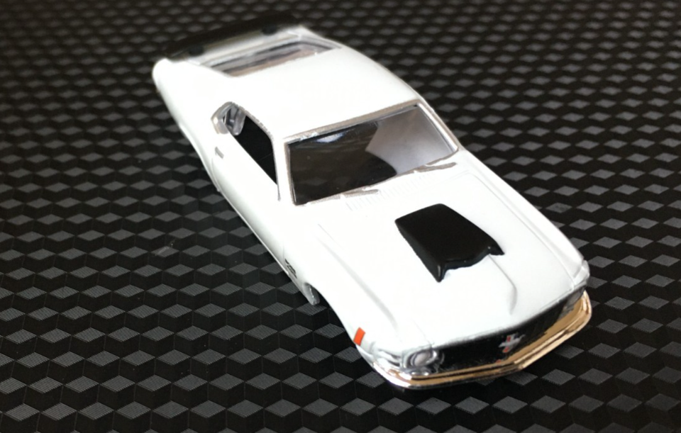 Ho Slot Cars, White, FORD Big Block Body Autoworld THUNDERjet, Aurora ...