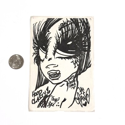 RARE VINTAGE Sand Oner Sticker - Lady Aiko Claw Money Shiro Cornbread ...