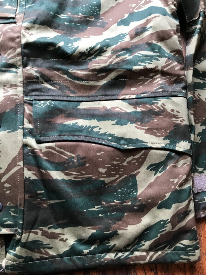 NEW Greek hellenic army lizard camo winter cold weather ECWCS parka w ...