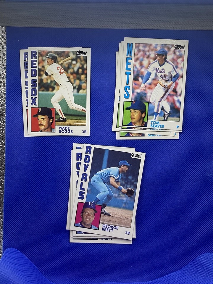 1982/83/84 Topps HOF/Stars Lot 800 Cards NR-MINT LT82841 | eBay